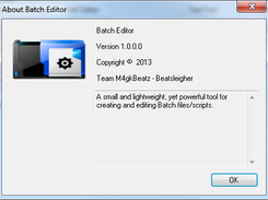 Batch Editor download | SourceForge.net